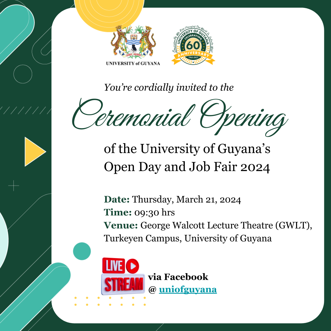 INVITATION: UG's Open Day and Job Fair Opening Ceremony | University of ...