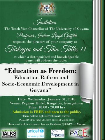 Turkeyen & Tain Talks 11: Education as Freedom: Education Reform and ...
